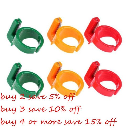 DIY Needle Accessory Sewing Ring Finger Blade Plastic Thimble Thread ...