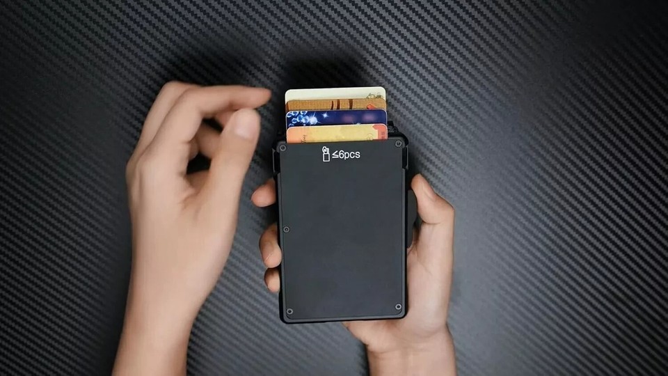 Wallet for Men - with Money Clip Slim Leather Slots Credit Card Holder RFID Bloc | eBay