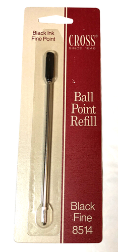 Vintage Cross 8514 Refill for Ballpoint Pen Fine Black Ink 1 Pack | eBay