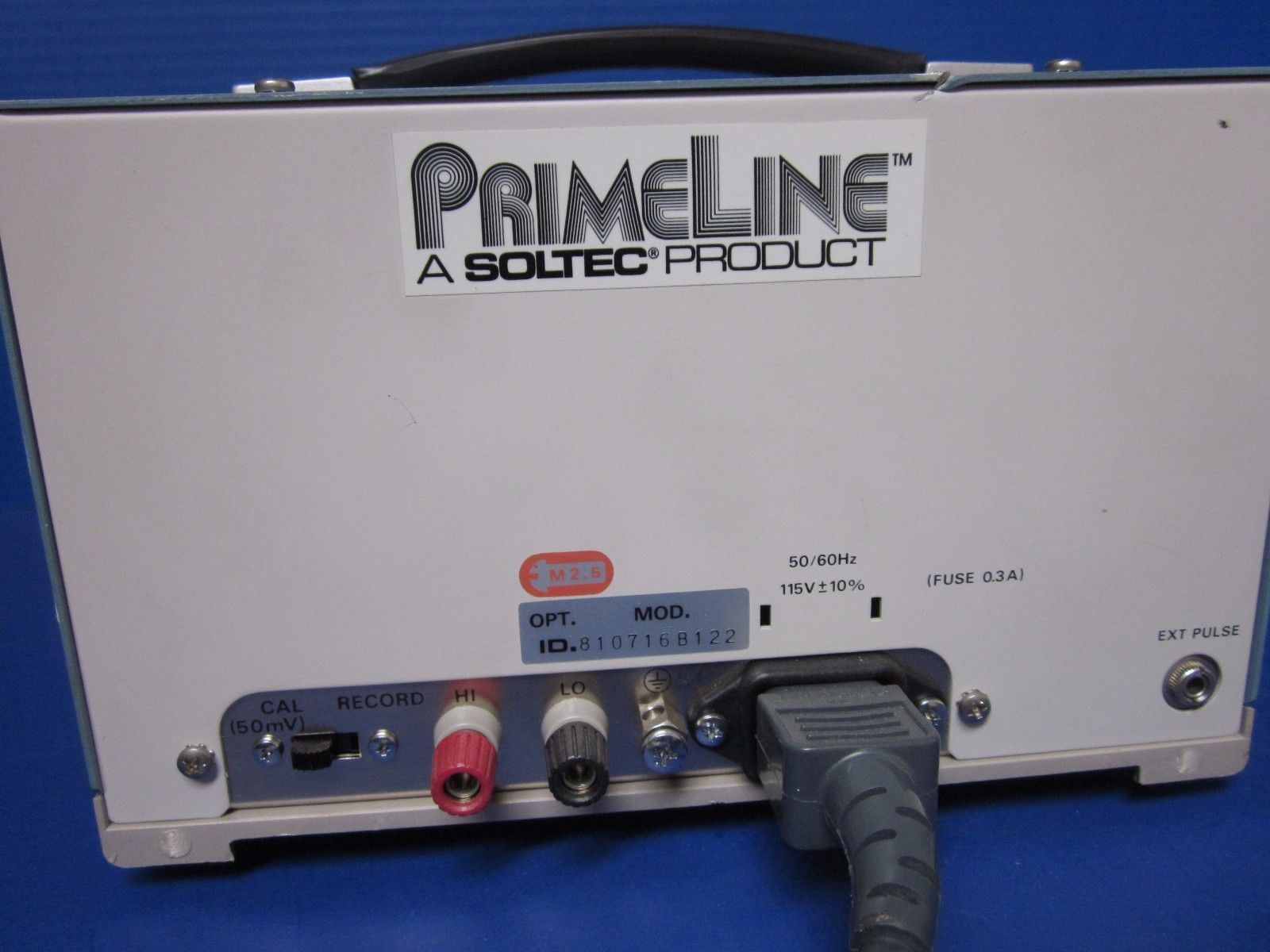 Soltec PrimeLine 4202 Chart Recorder - 2 Pens 6 Speeds Rack Mount for ...