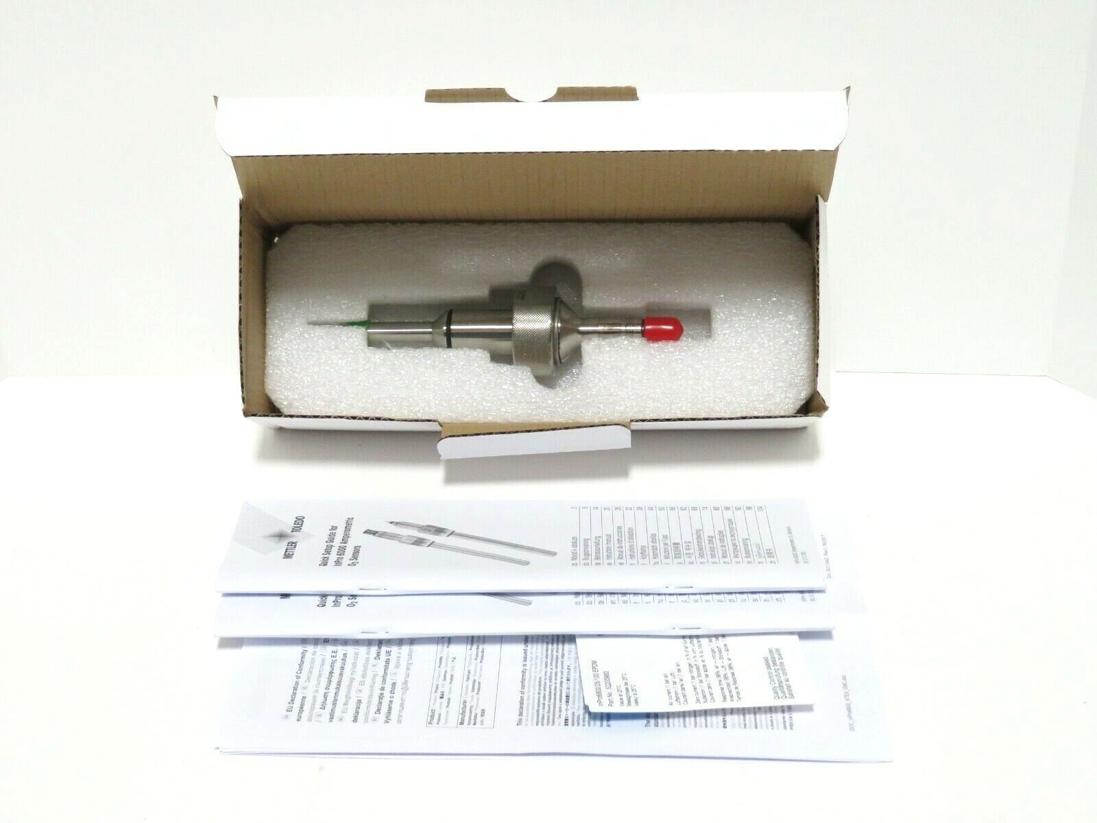 Mettler Toledo InPro 6800/25/100 52200983 In-Line O2 Sensor NEW IN BOX ...