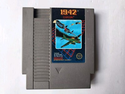 1942 capcom (Nintendo Entertainment System, 1985) NES, 5 Screws ...