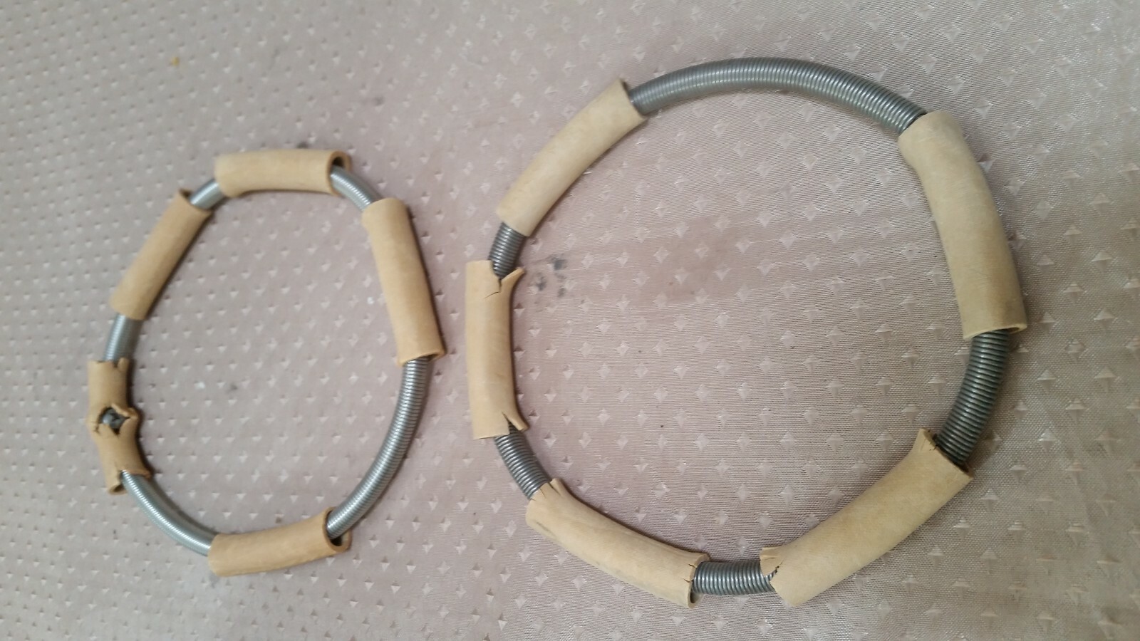 2 of Shaker Stainless Steel Clamp Coiled Wire Spring 5" ID | eBay