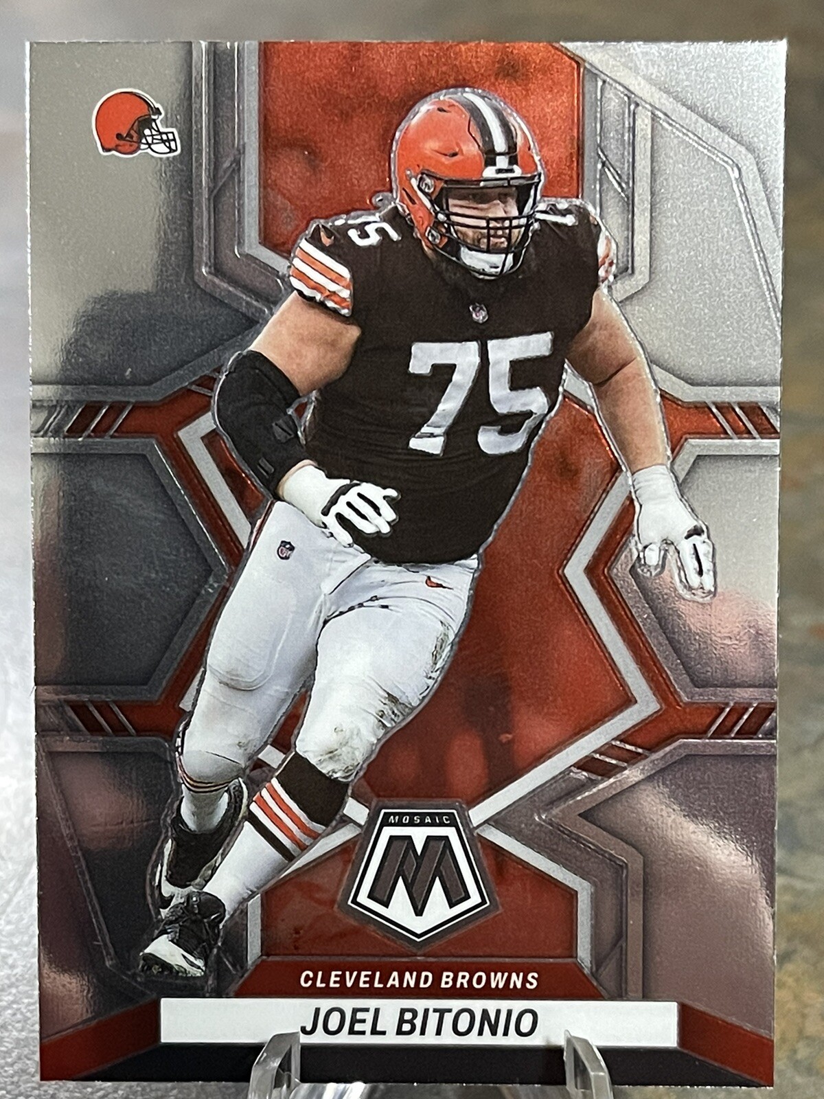 2022 Panini Mosaic #225 Joel Bitonio Cleveland Browns Football Card | eBay