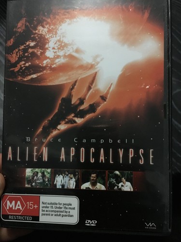 Alien Apocalypse region 4 DVD (2005 Bruce Campbell sci-fi movie) rare ...