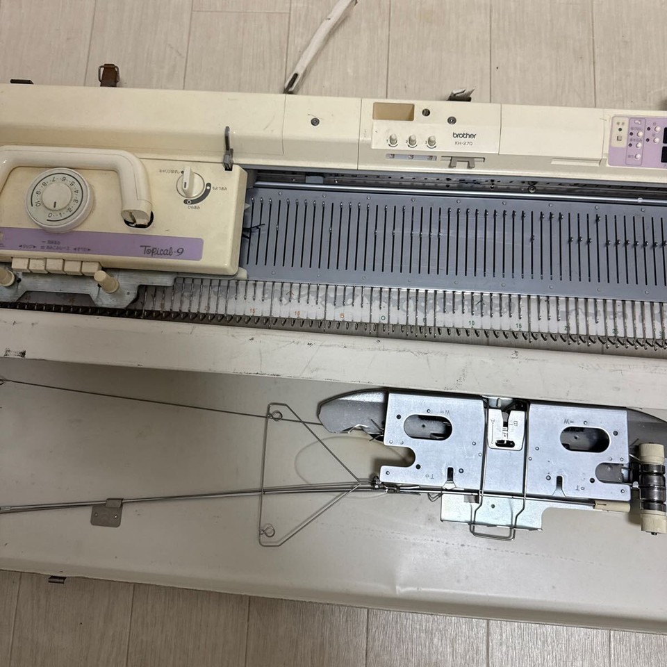 Brother KH-270 Knitting Machine JUNK | eBay
