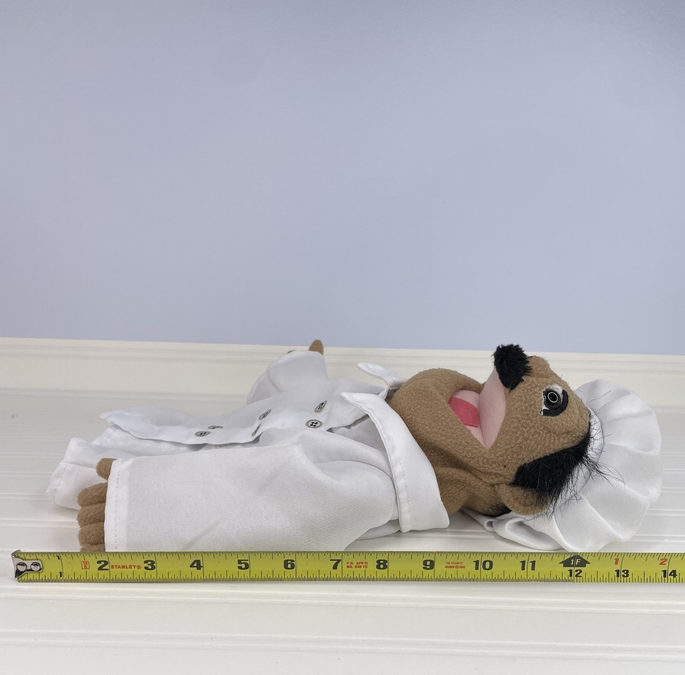 Chef Pee Pee Puppet Melissa And Doug Vintage Hand Puppet SML 14” | eBay