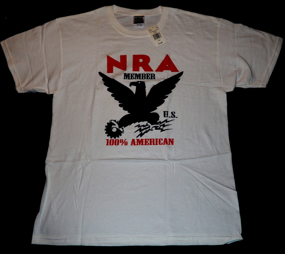 NRA Patriot T-Shirts New Old stock(National Rifle Association)Lg, XL ...