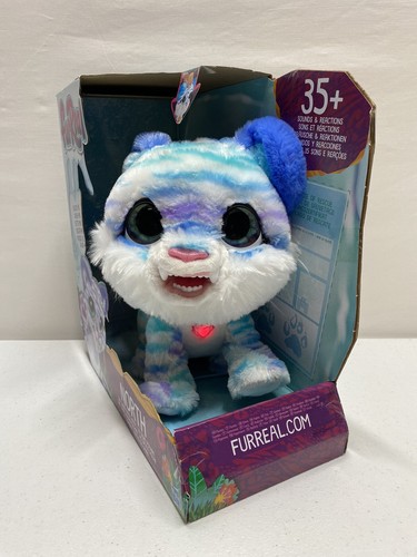FurReal North The Sabertooth Kitty Interactive Plush Pet Toy, 35+ Sound ...