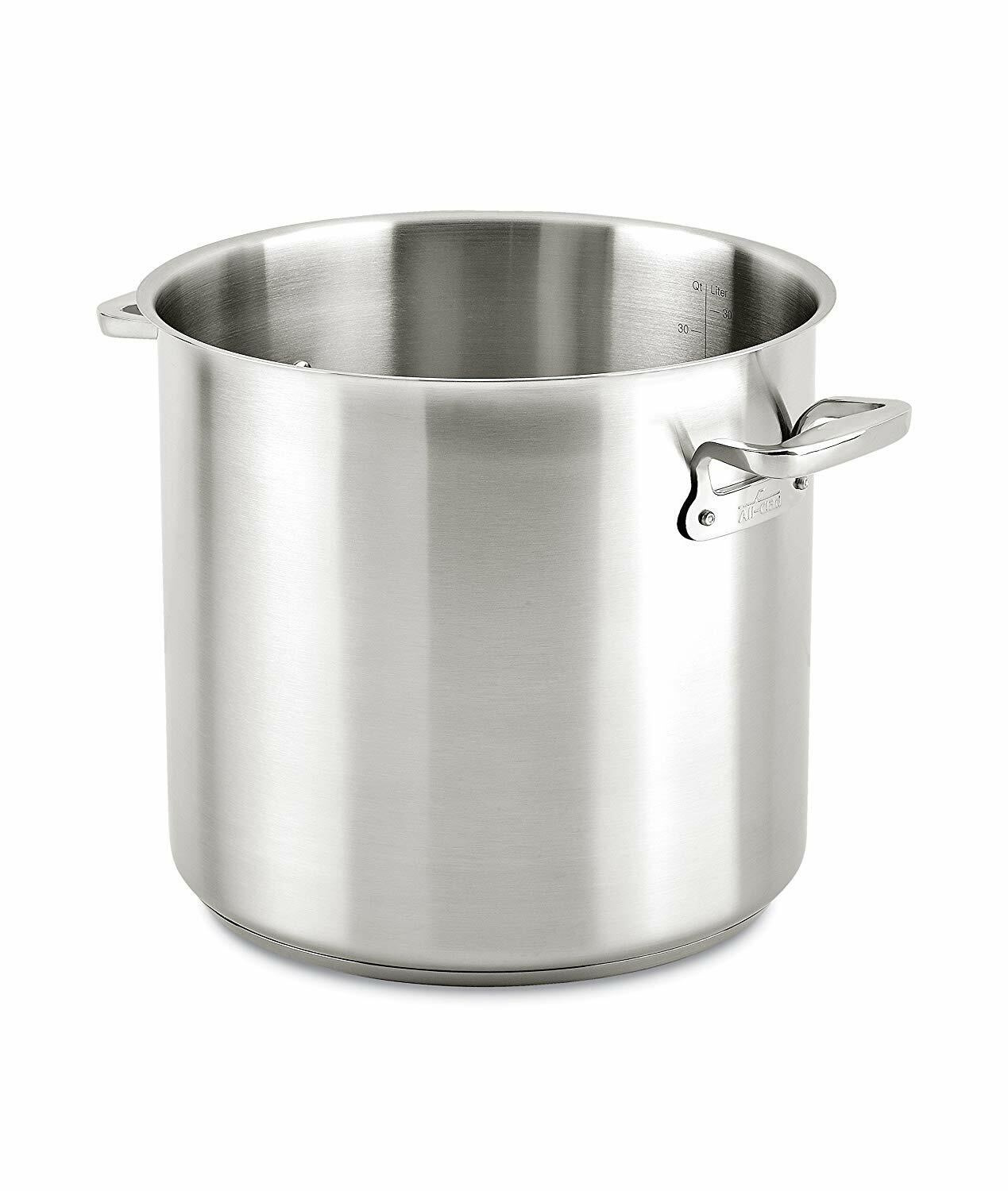 All-Clad Professional Stainless Steel Series Rondeau and Stock Pots ...