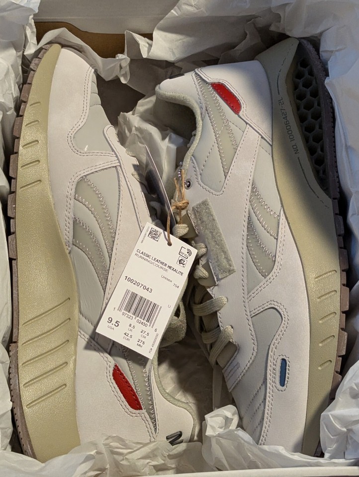 Size 9.5 - Reebok NASA x Classic Leather Hexalite Artifact Transfer ...