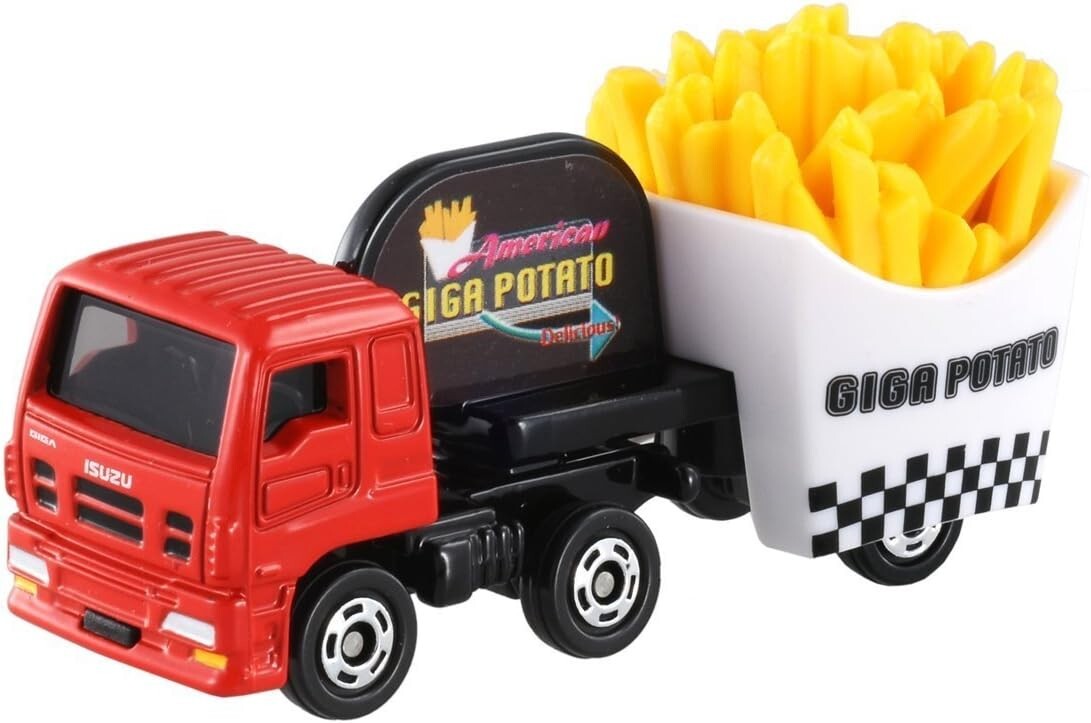 Takara Tomy Tomica #55 ISUZU GIGA FRIED POTATO CAR Diecast from Japan ...