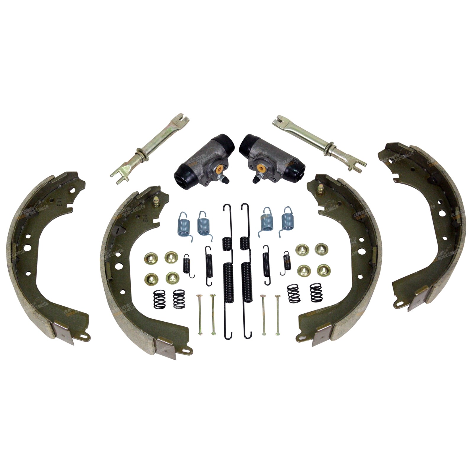 Rear Brake Shoes Wheel Cylinder Spring Major Kit for BJ42 HJ45 HJ47 4/ ...