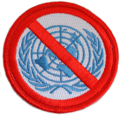 Anti-Globalist United Nations Embroidered Patch, Against Globalism, Anti U.N. | eBay