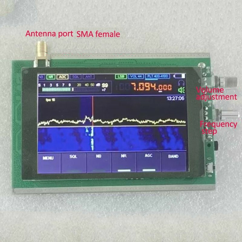 50KHz-200MHz DSP SDR Receiver Shortwave Radio Receiver Amateur Ham ...