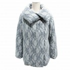 Tabasa Down Jacket Coat Total Pattern Volume Color 36 Approx S Ash Gray Used b74 | eBay