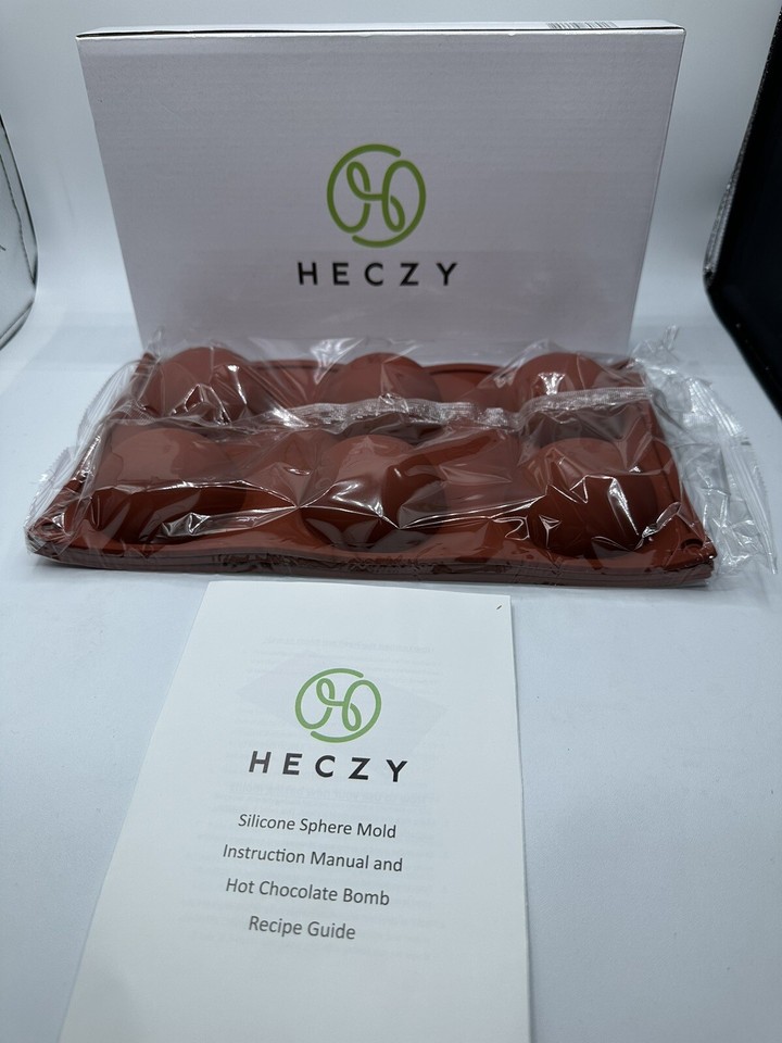 3-Pack Semi-Sphere Round Silicone Mold Chocolate Bomb Baking Candy ...