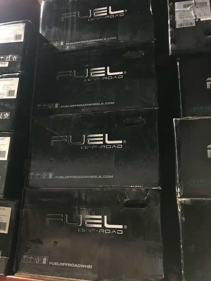 2017 Fuel Zephyr Candy Red Wheels Rims Fits Gladiator Wrangler ...