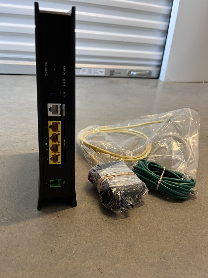 Zyxel Centurylink C3000Z Modem with Cables and Power Adapter, NEW | eBay