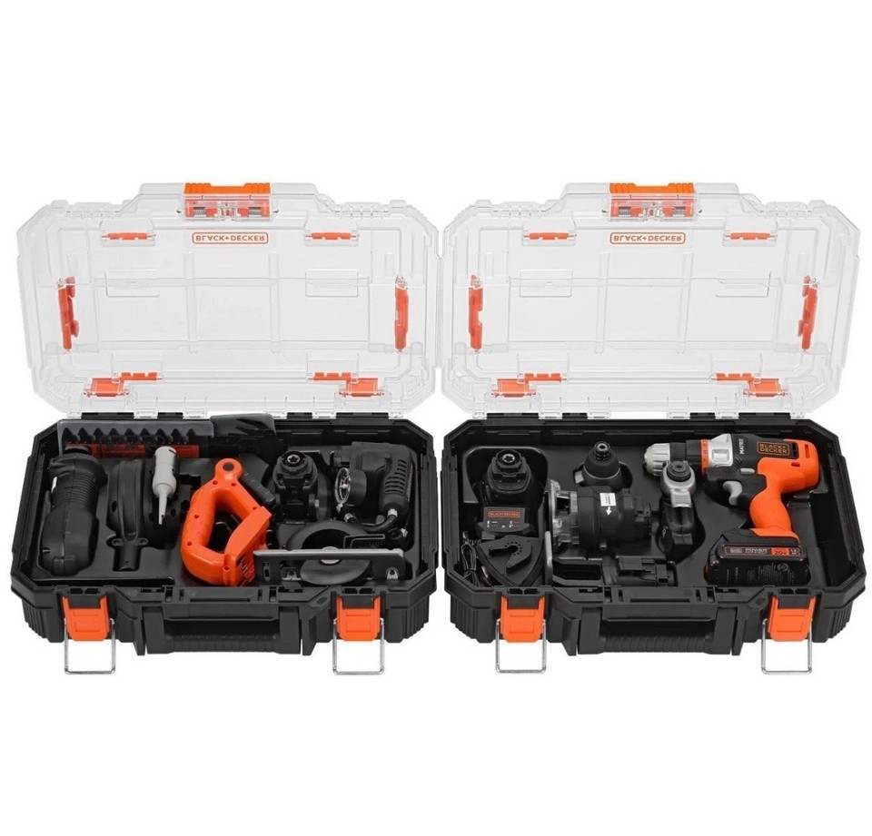 BLACK+DECKER MATRIX™ 20V MAX* Power Tool Kit - BDCDMT1212KITC1 NEW | eBay
