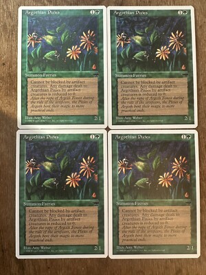MTG 4x Argothian Pixies x4 NM Chronicles Magic the Gathering Old School ...