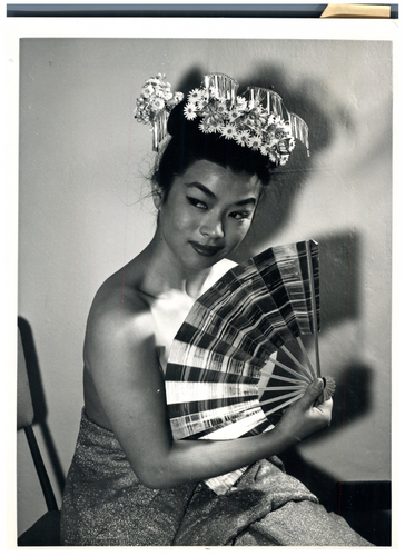 Yoko Tani Vintage Silver Print,Yoko Tani is a French actress d#039;orig ...