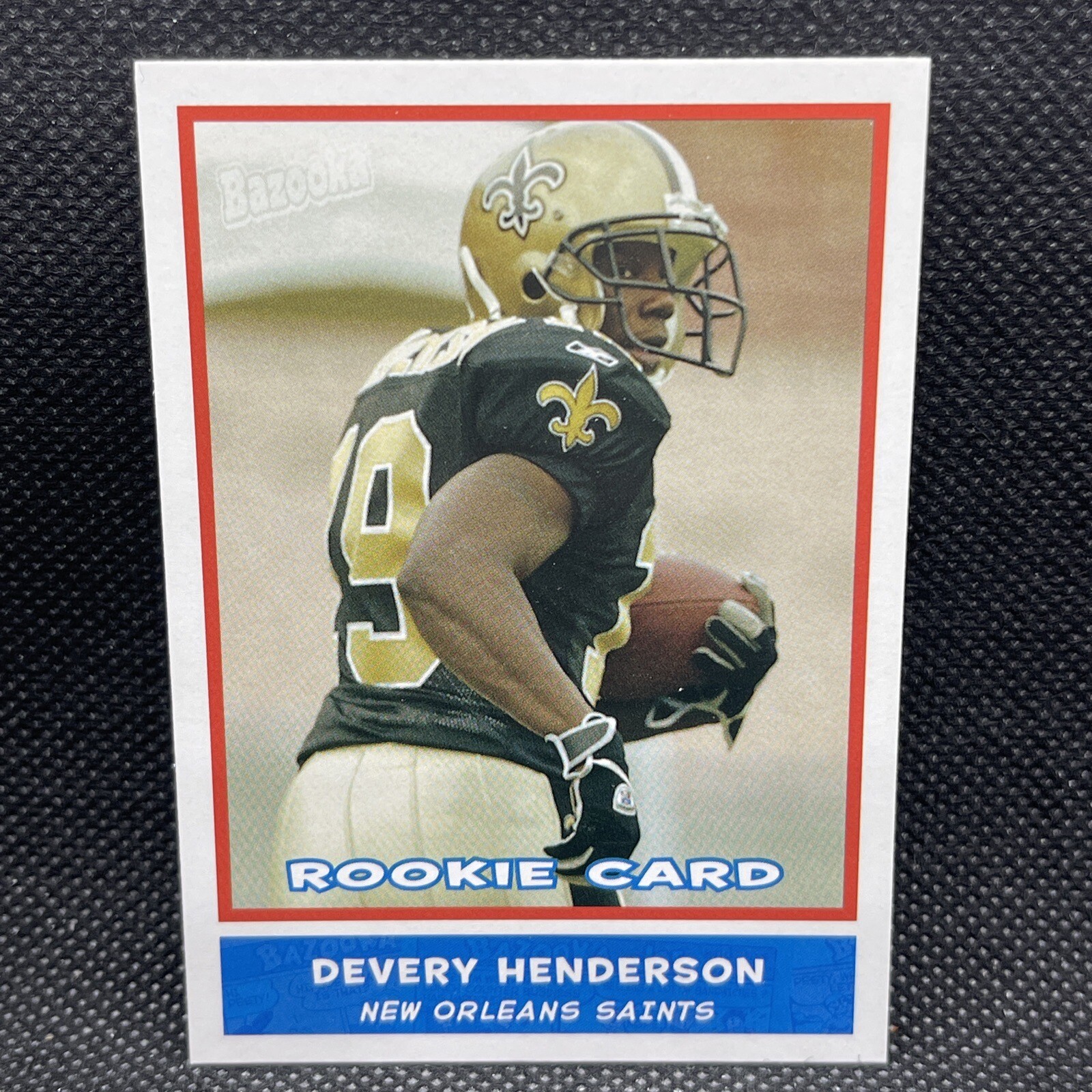 2004 Bazooka Devery Henderson #202 Rookie RC New Orleans Saints | eBay
