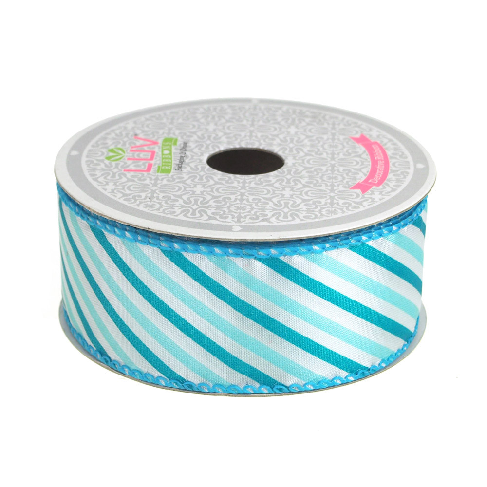 Candy Summer Striped Polyester Ribbon, 1-1/2-inch, 10-yard | eBay