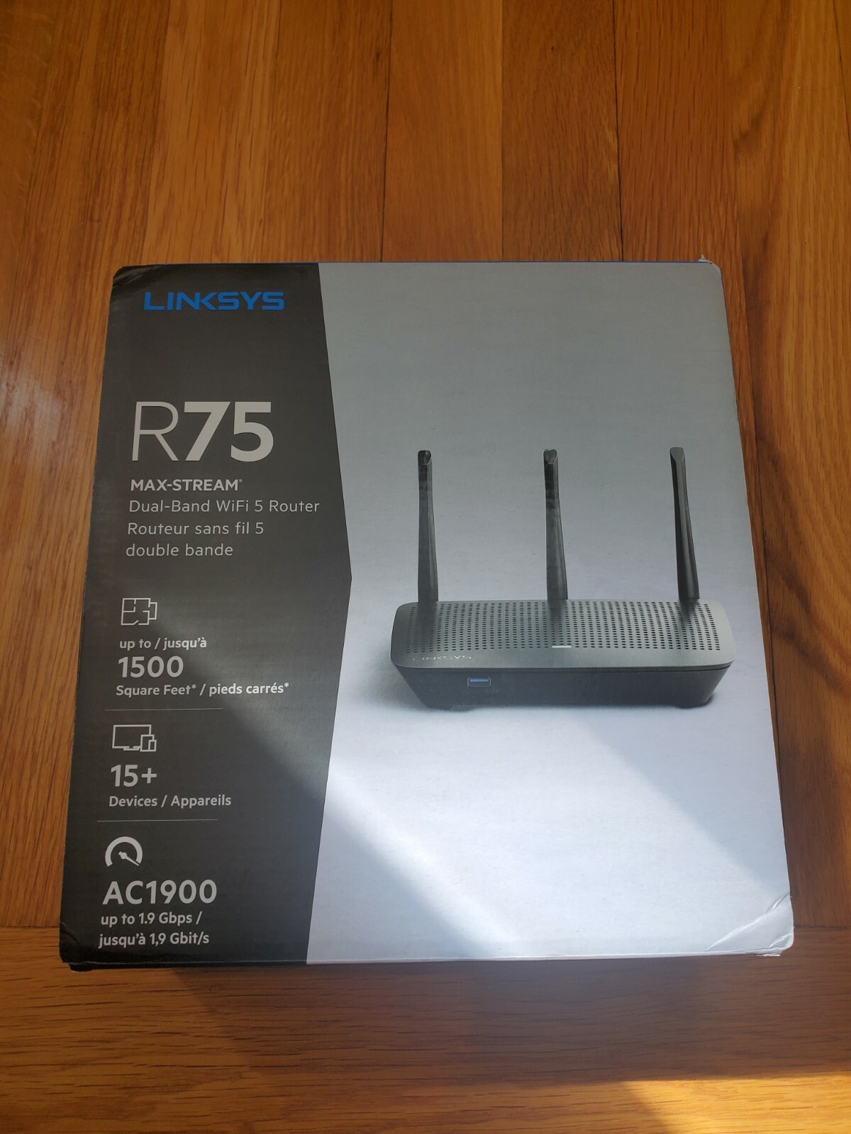 Linksys R75 AC1900 Max-Stream Dual-Band WiFi 5 Router EA7500 - Brand ...