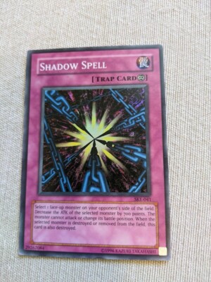 Lightly Played Condition- Shadow Spell SKE-041 Super Rare Holo Foil Yugioh | eBay