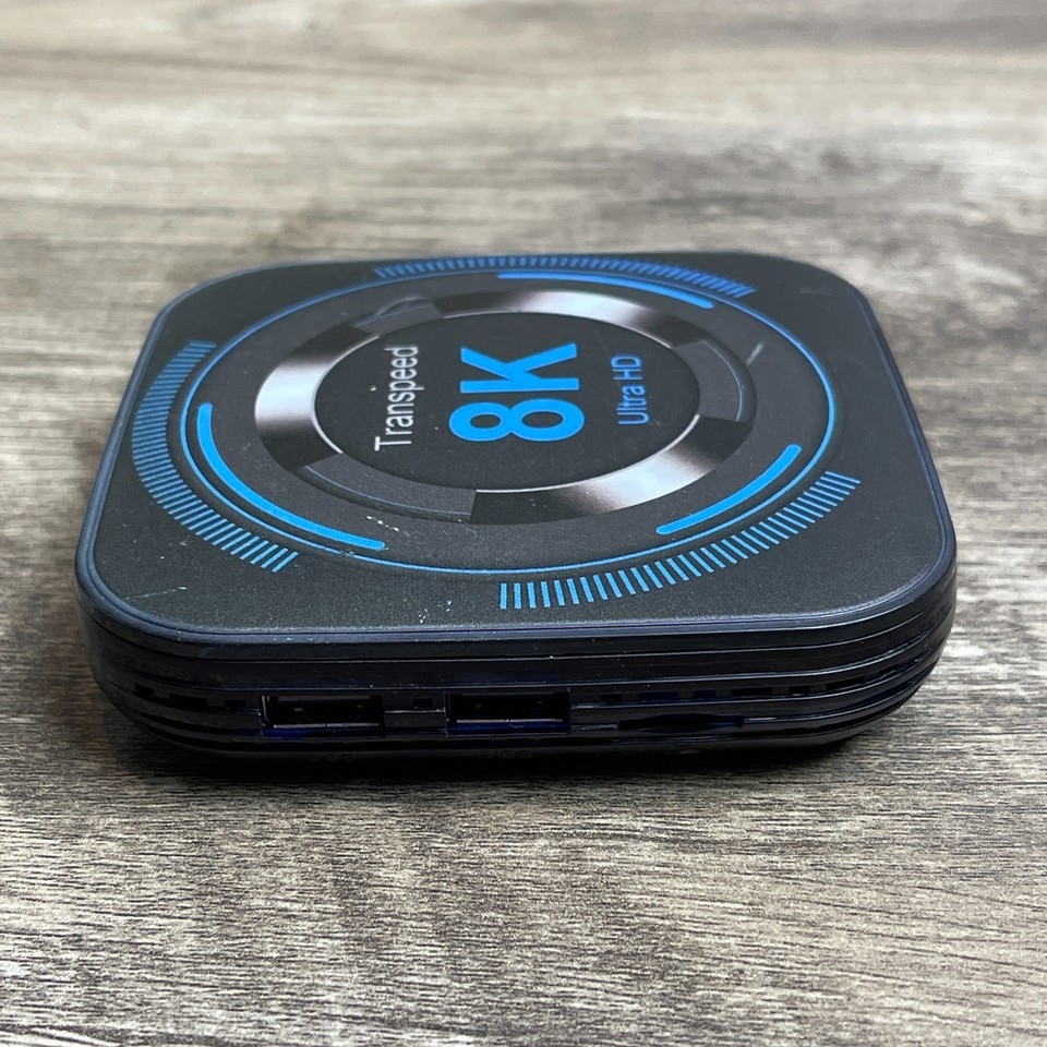 Transpeed 8K618-T Android TV Box Black Ultra HD HDMI Port 4GB RAM 64GB ...