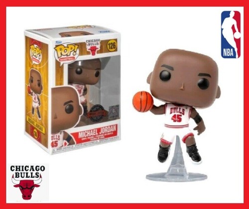 NEUF FUNKO POP MICHAEL JORDAN 126 NBA CHICAGO BULLS 1995 PLAYOFFS 45 ...