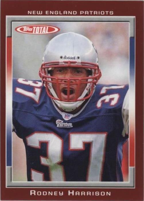 2006 Topps Total - Rodney Harrison #44 Total Red for sale online | eBay