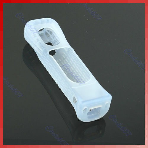 White Silicone Case Cover For Nintendo Wii Remote Controller With ...