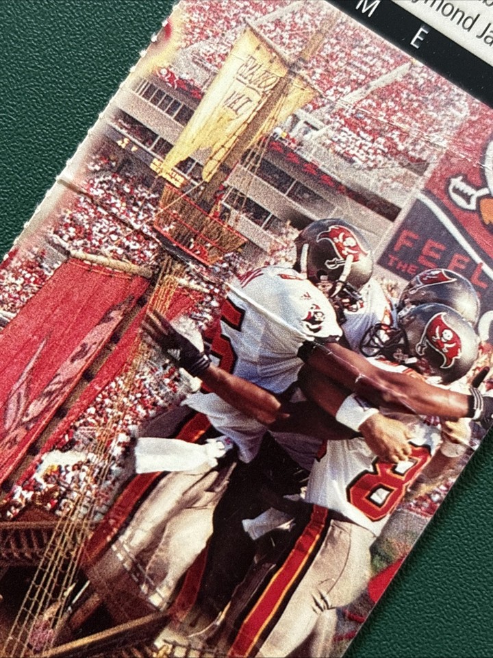 TONY GONZALEZ 1999 Chiefs Buccaneers ticket stub DILFER JACQUEZ GREEN ...