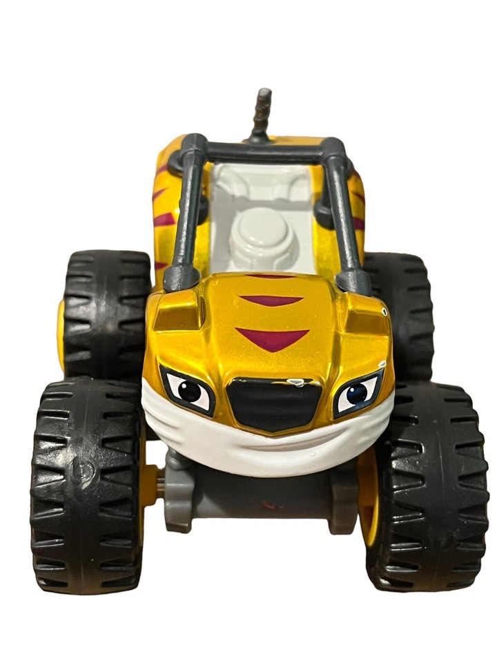 Blaze and The Monster Machines Stripes the Tiger Die Cast Toy Truck ...