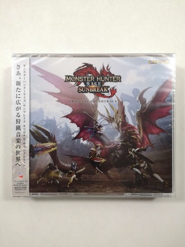 CD MONSTER HUNTER RISE SUNBREAK ORIGINAL SOUNDTRACK (3CD) JAPAN NEW ...