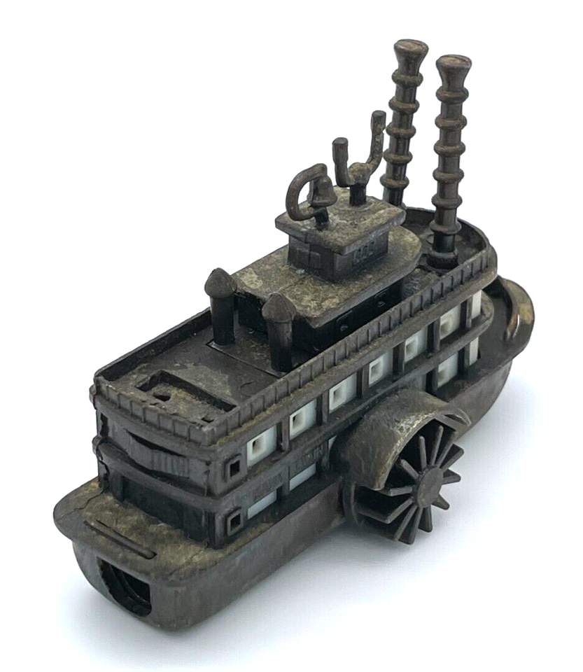 Mark Twain Steamboat Made in Hong Kong Die Cast Metal Pencil Sharpener ...