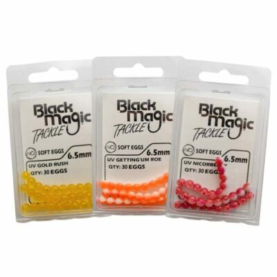 Black Magic 6.5mm Soft Eggs Trout Fishing Lure - Choose Colour BRAND ...
