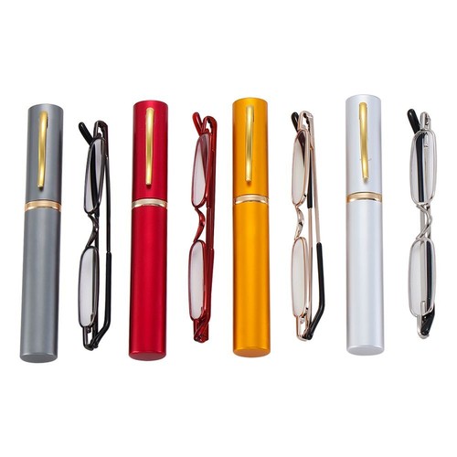 Slim Pen Reading Glasses Slim Reading Glasses Readers with Pen Clip ...