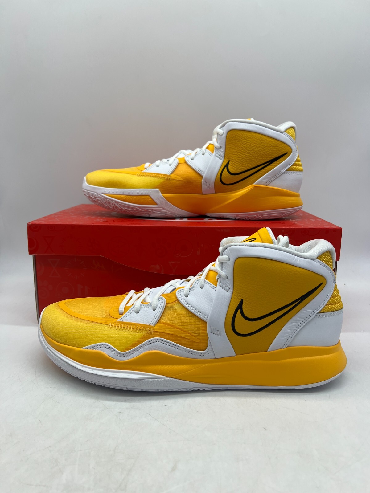 Nike Kyrie Infinity TB Promo Size 14 Gold White DX6653-701 Men Shoes ...