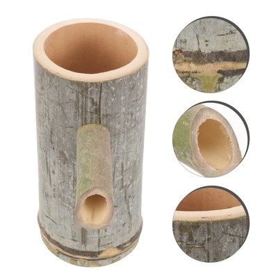 Bamboo Water Fountain Spout Aquarium Fish Tank Bamboo Fountain Decor ...