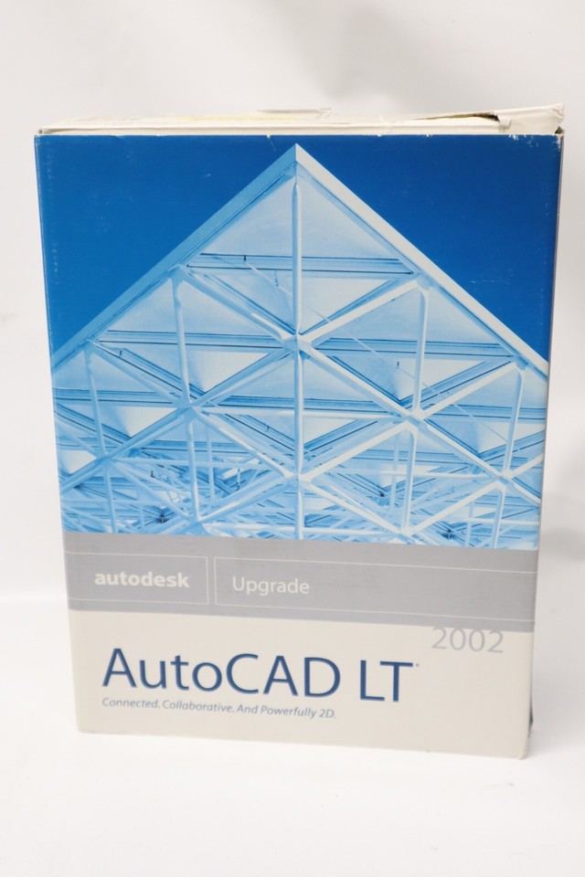 Autocad LT 2002 Autodesk Upgrade W/ Original Box | eBay
