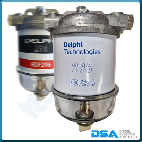 Diesel Filter Assembly (1/2"x20unf-Glass Bowl) 5836B325 (Genuine HDF296 ...