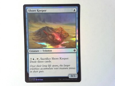 Foil Shore Keeper Ixalan - Magic the Gathering Mtg - Blue | eBay