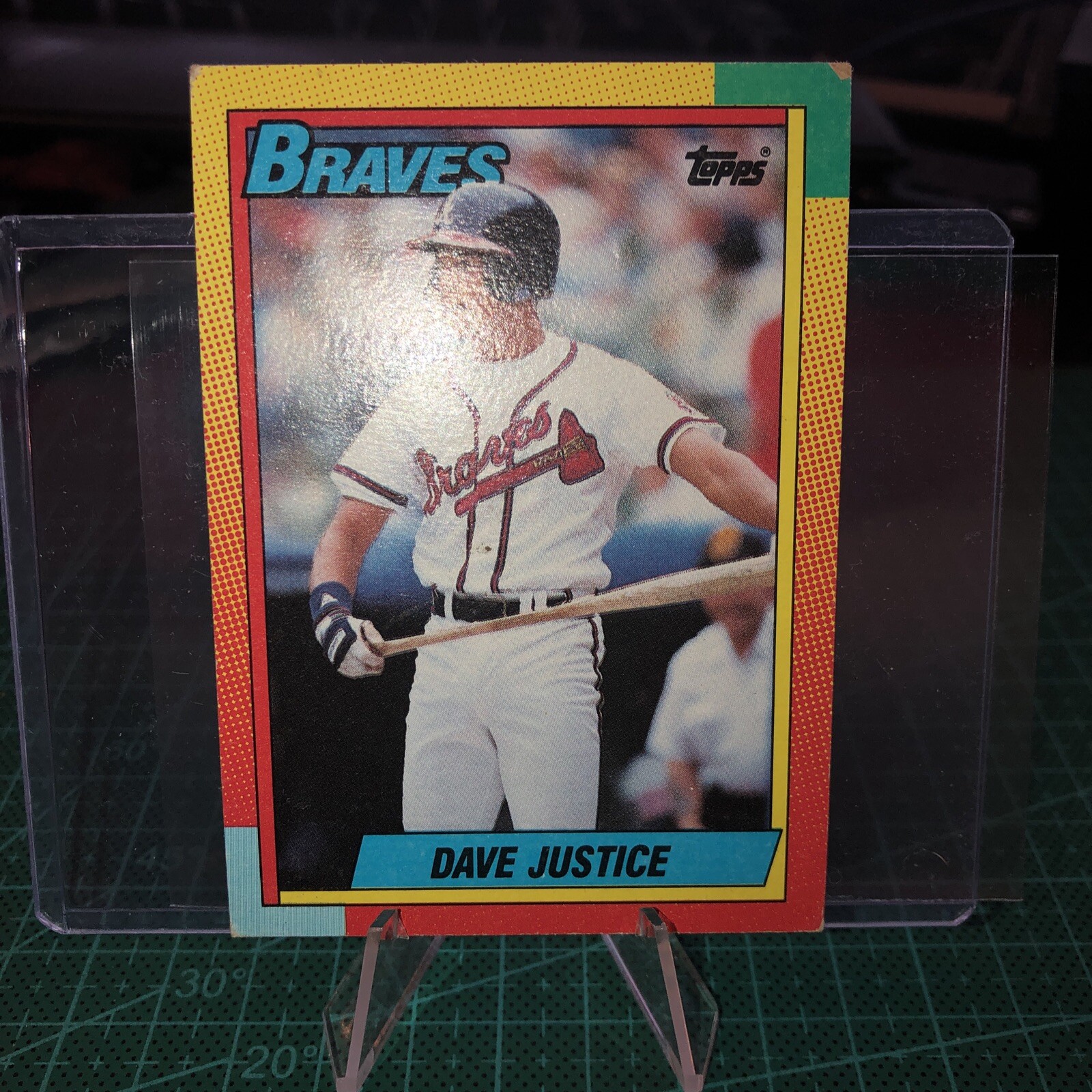 Dave Justice 1B Braves #48 1990 Topps MLB [EX/EX+] | eBay