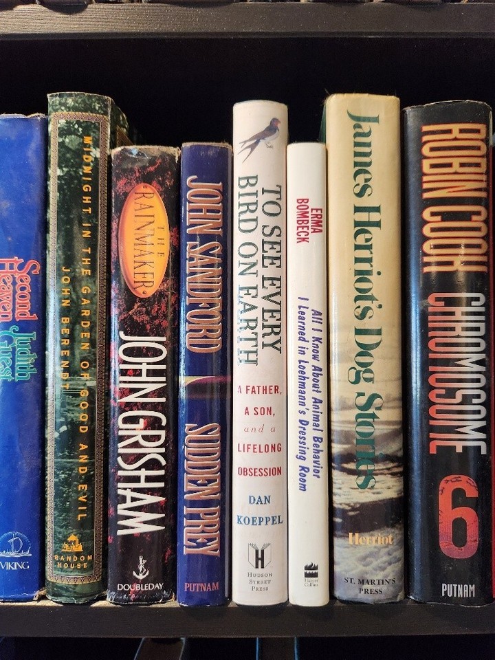 Fictional Novels (27), Fill A Bookshelf, Shelf Full of Books, Old ...