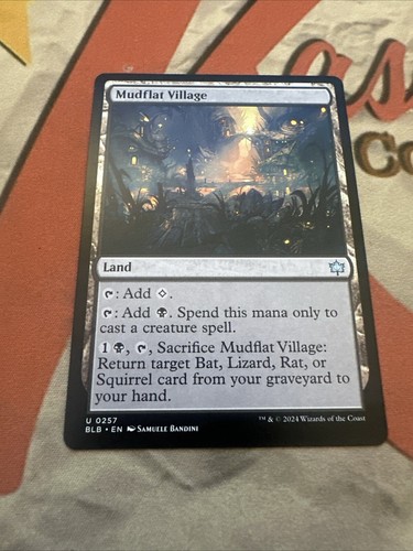 Mudflat Village Bloomburrow 257 MTG Card NM/M Regular | eBay