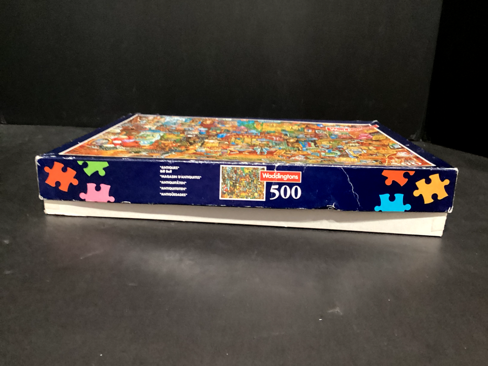 Waddingtons 500pc Antiques 1995 Jigsaw Puzzle HTF | eBay