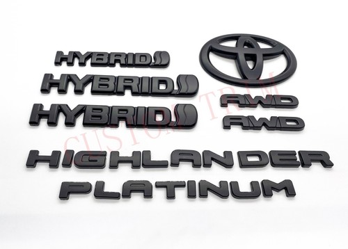 Blackout emblems? | Toyota Nation Forum